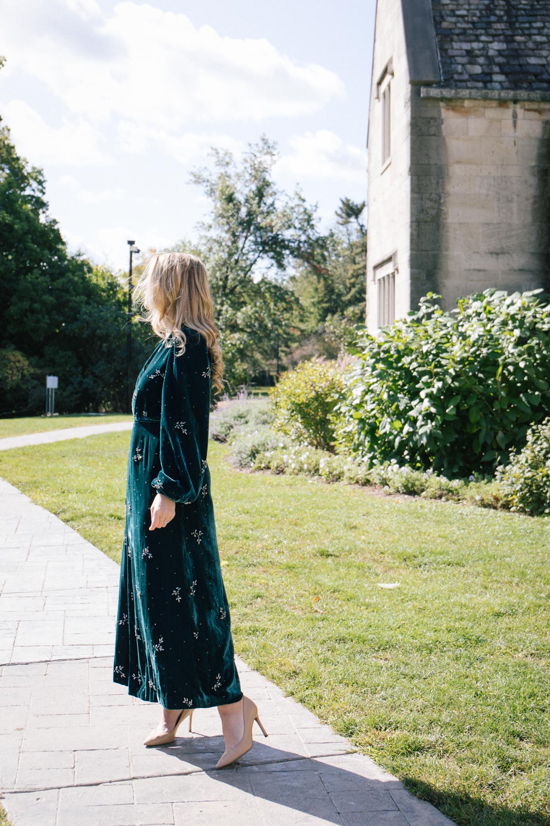 green-velvet-holiday-dress-lr-1 - Allyn Lewis